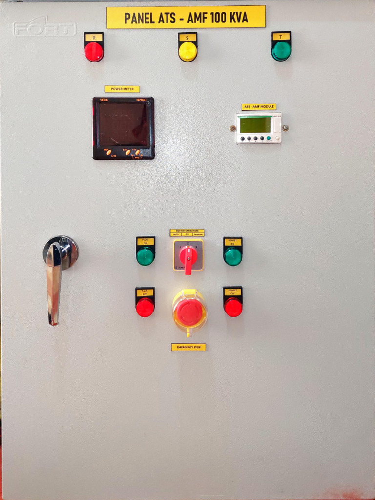 Photo Panel Ats Amf 100 Kva | PDF