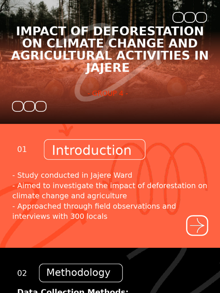 Deforestation's Impact on Jajere Climate | PDF