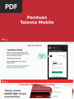 Talenta Mobile Tutorial | PDF