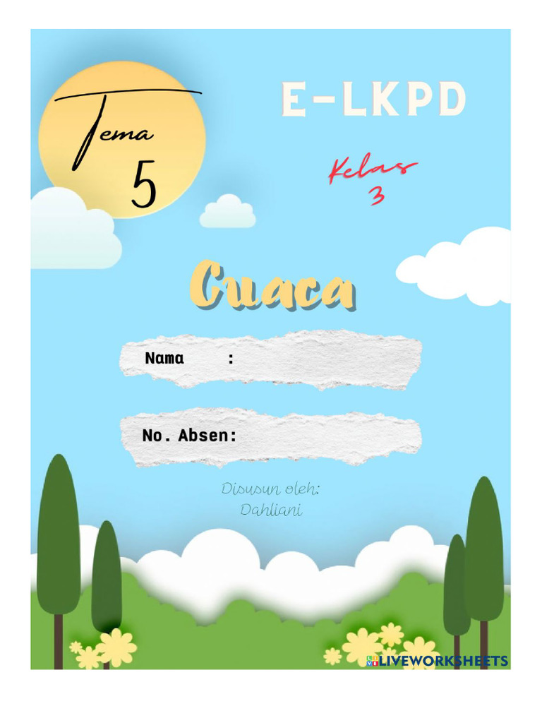 Lkpd Cuaca Kelas 3 | PDF