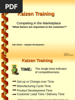 KAIZEN Training Module | PDF | Career & Growth