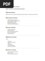 1st Year Statistics Chapter 2 Notes | PDF | Khyber Pakhtunkhwa | Islamabad
