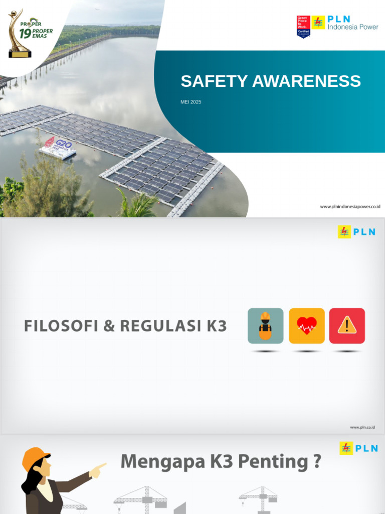 Basic Safety Awareness K3 Pra OH Unit 1 2025 | PDF