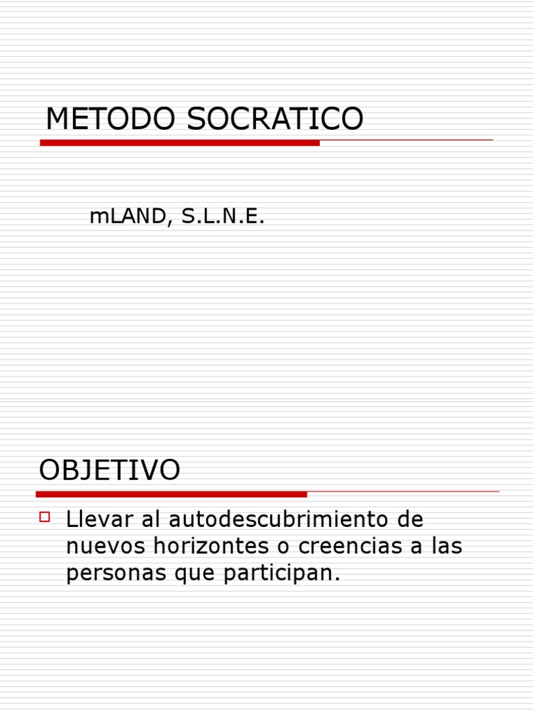 Metodo Socratico | PDF