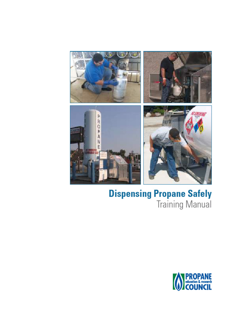 Key Actions For Propane Dispensing Safety Pdf Odor Propane