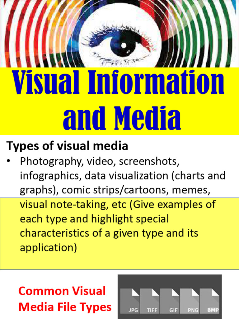 Types and Principles of Visual Media | PDF | Composition (Visual Arts ...