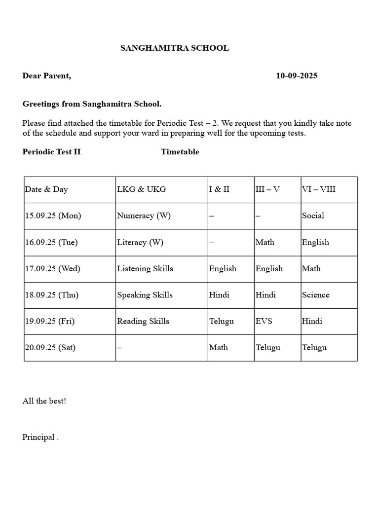 PT 2 Timetable. | PDF
