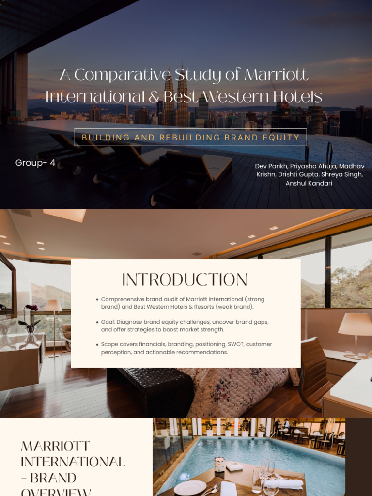 Marriott vs. Best Western: Brand Analysis | PDF | Marriott ...