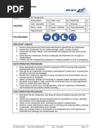 STANDARD OPERATING PROCEDURE For Compressor | PDF