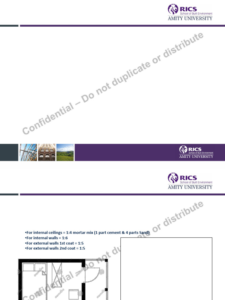 3.tutorial 2 Question - Quntity Take Off & Measurement - Plaster | PDF