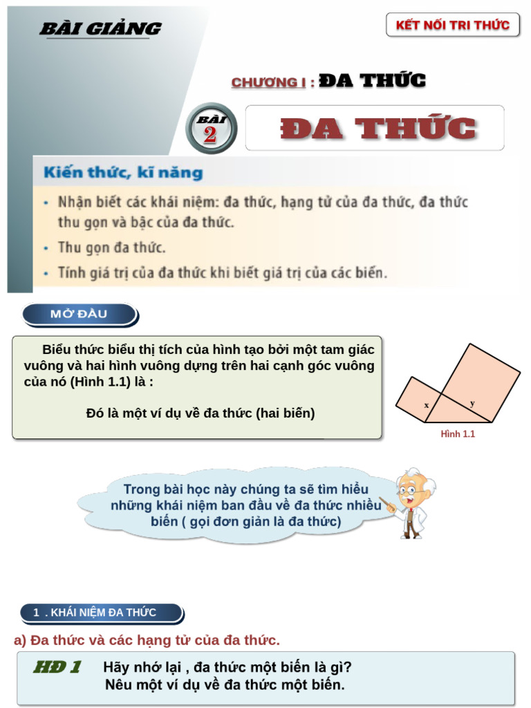 Bai 2 Da Thuc | PDF