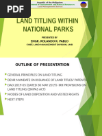 Alienable and Disposable (A & D) Lands | PDF | Justice | Crime & Violence