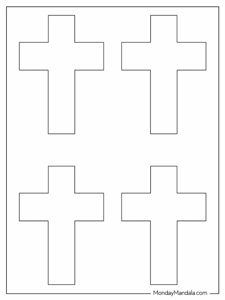 Medium Short Basic Cross Template | PDF