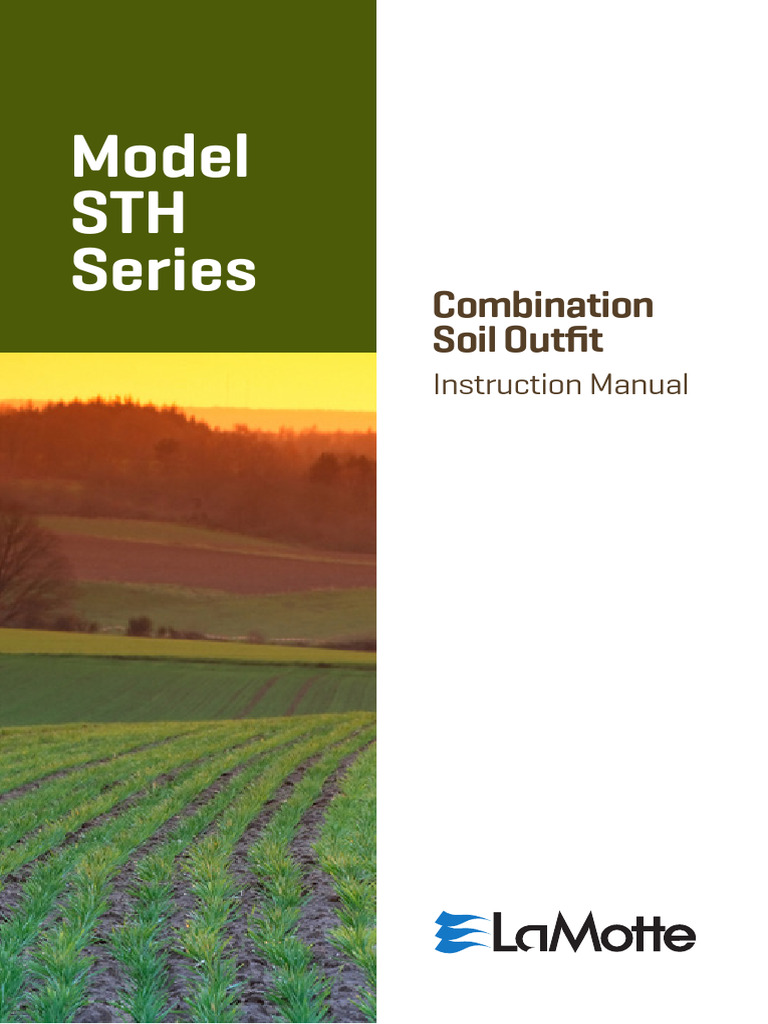 LaMotte STH Soil Testing Manual | PDF | Soil | Nitrate