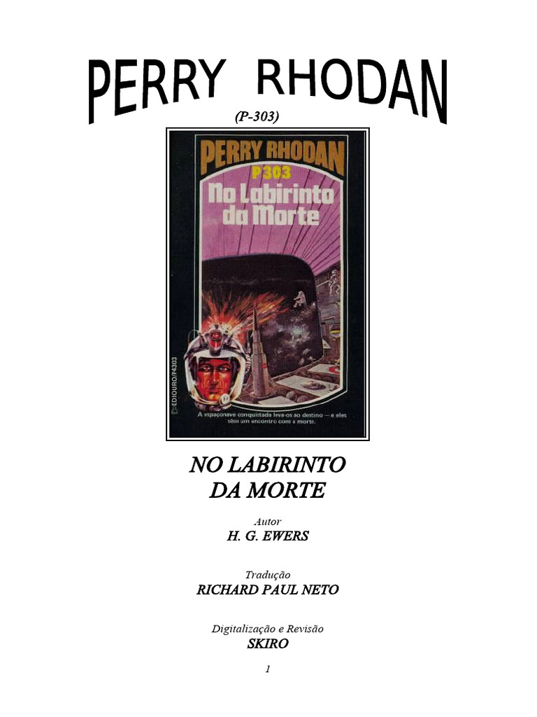 P-303 - No Labirinto Da Morte - H. G. Ewers | PDF | Felidae | Terra