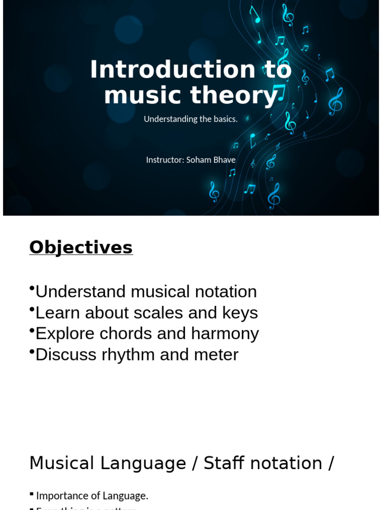 Basics of Music Theory Explained | PDF