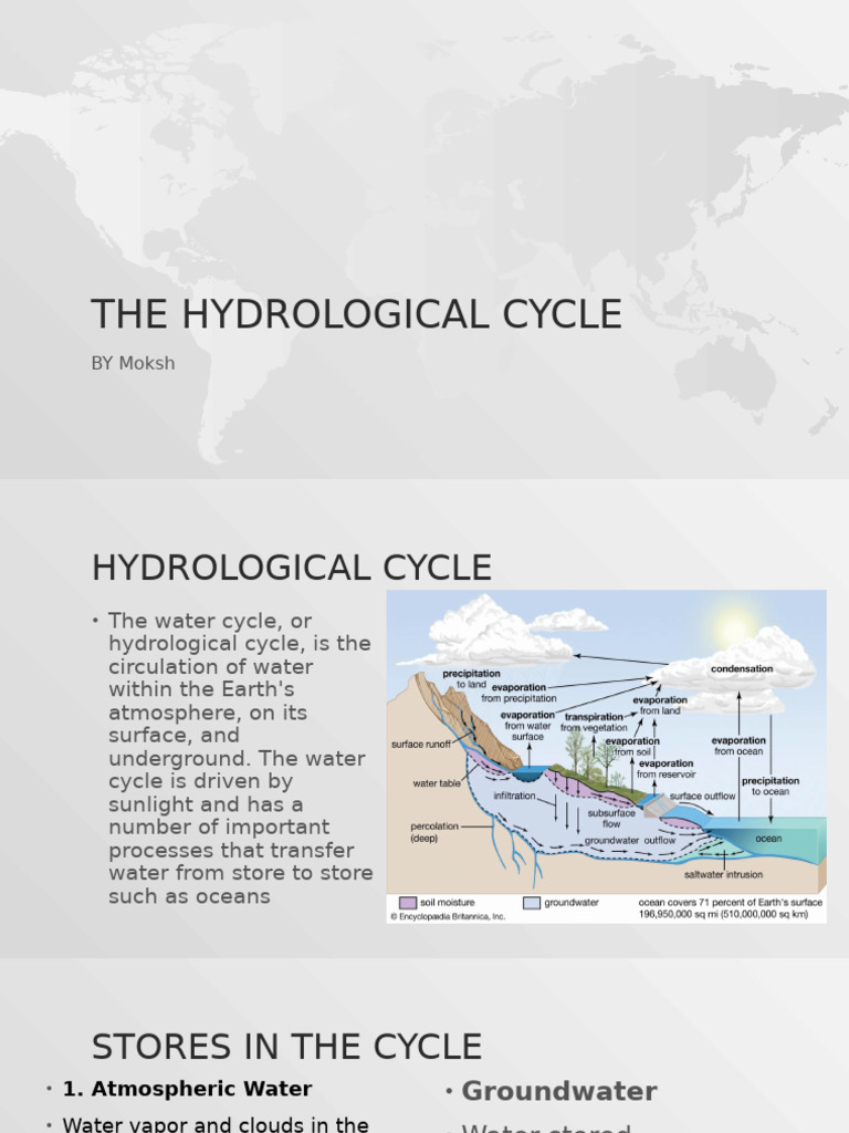 Understanding the Hydrological Cycle | PDF