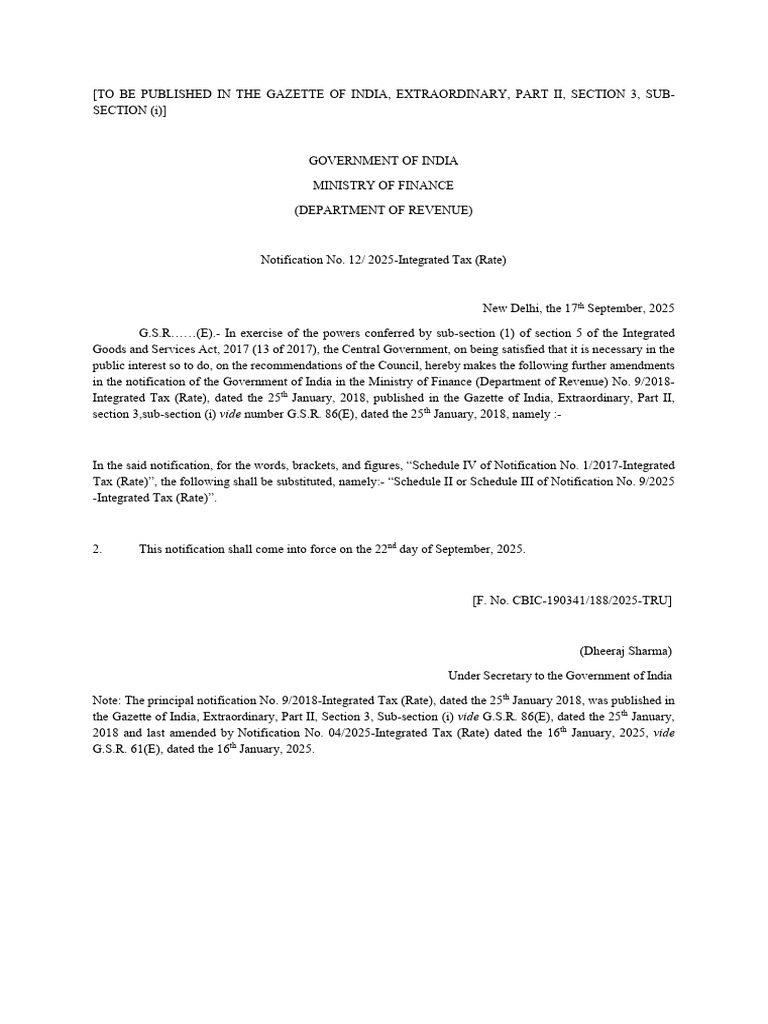 12-2025-ITR-Eng. 122025 - Integrated Tax (Rate) - Seeks To Amend ...