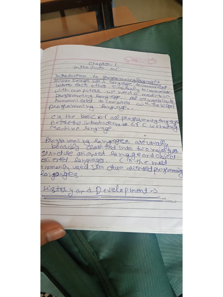 C Programming Handwritten Notes by Ravi Kant | PDF