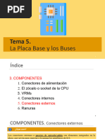 Los Conectores Externos de La Placa Base | PDF | USB | Hdmi