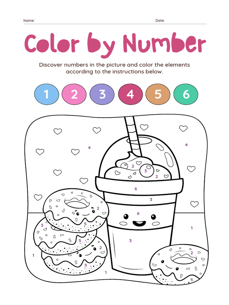 Color by Numbers | PDF