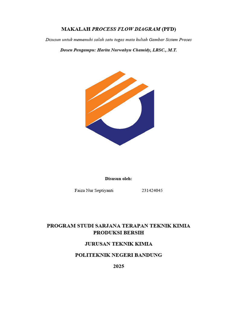 Faiza Nur Septiyanti - 231424045 - Makalah PFD | PDF