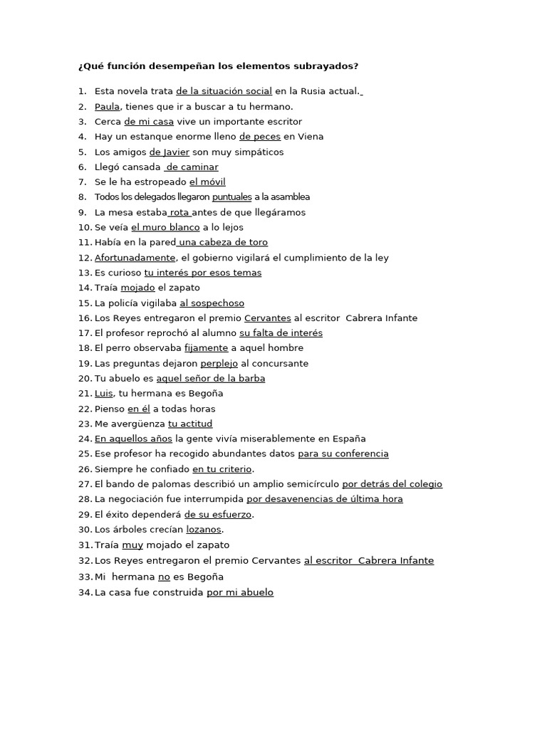 PrÃ¡ctica Sintaxis 2 | PDF