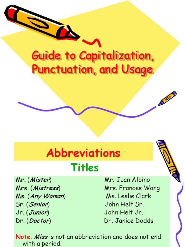 Guide to Capitalization, Punctuation, And Usage | Comma | Adjective