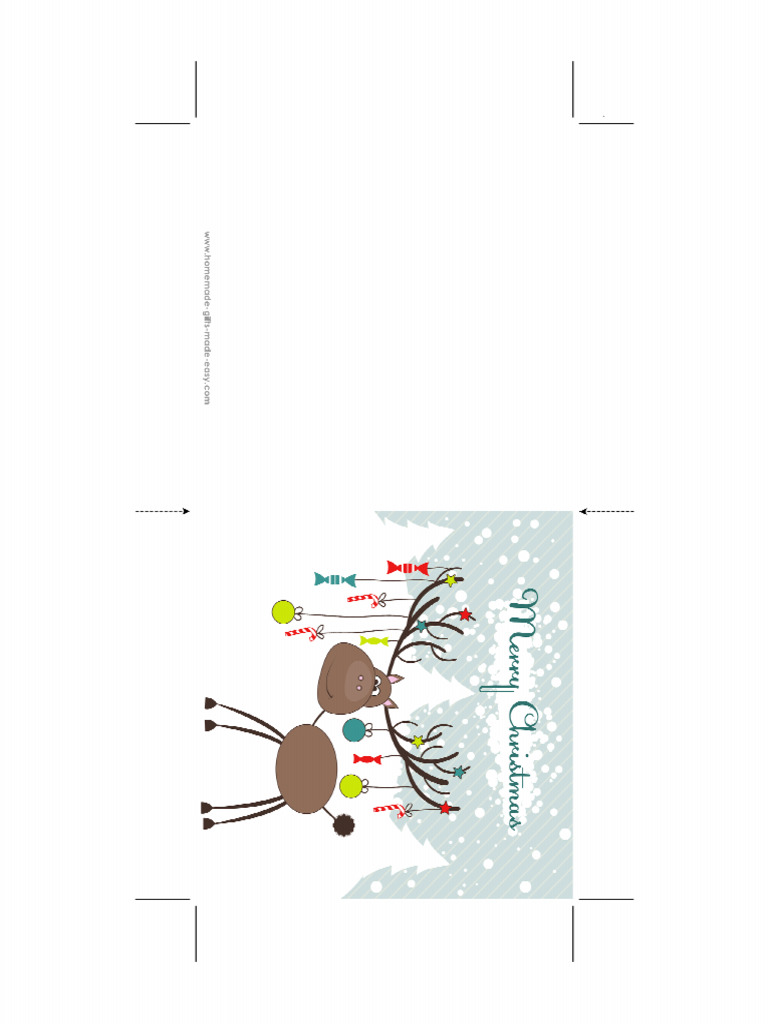 Free Printable Xmas Cards 1 | PDF