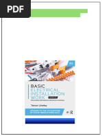 Advanced Electrical Installation Work 2365 Edition City and Guilds Edition Trevor Linsley ...