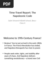 Napoleonic Code Overview for Class 10 | PDF | Civil Law (Legal System ...