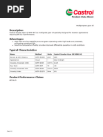 Castrol CRB Multi 15W-40 Oil Data Sheet | PDF | Motor Oil