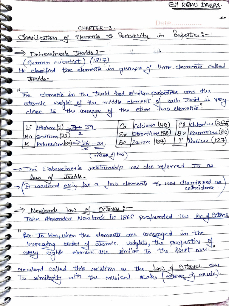 Chapter - 3 (Chemistry) | PDF