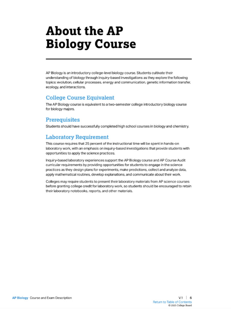 Biology 1 | PDF