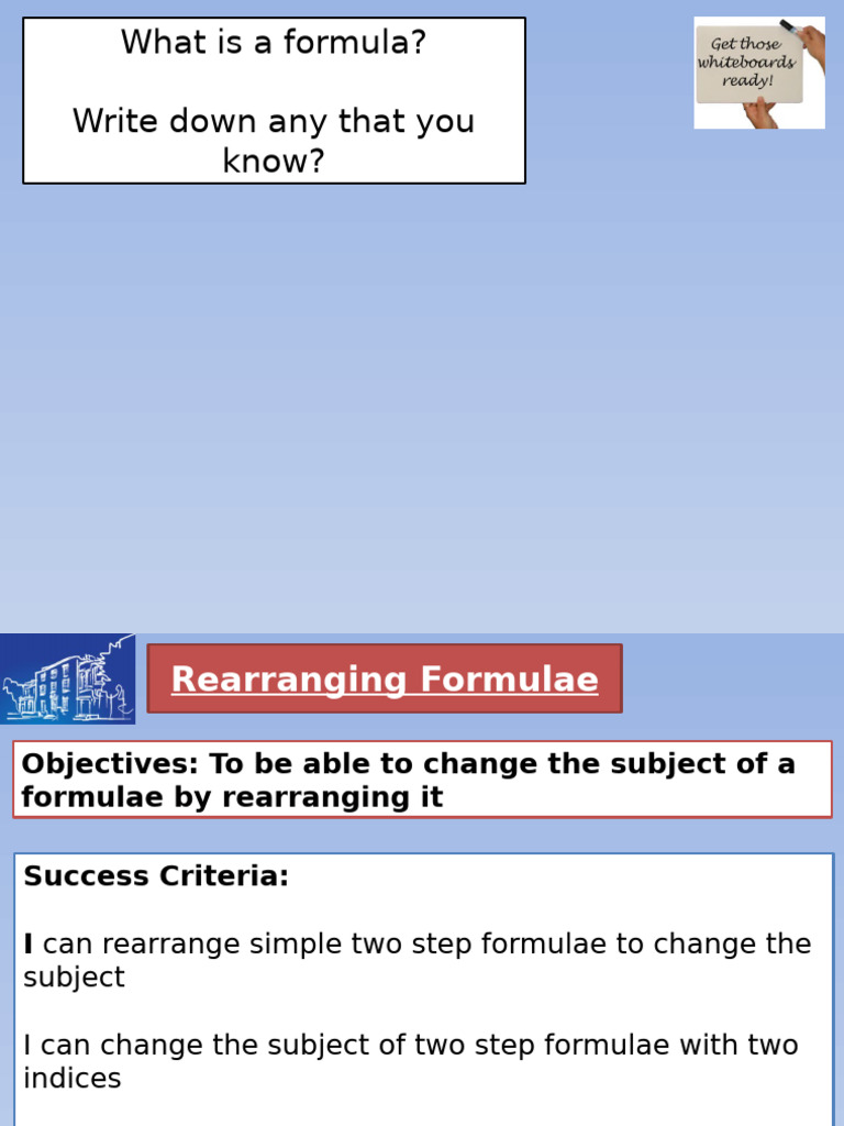 Rearranging Two-Step Formulae Guide | PDF | Chess Theory | Chess
