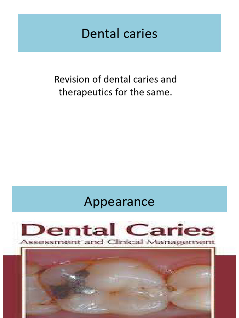 Denat Carries With HMM Approach | PDF | Human Tooth | Tooth