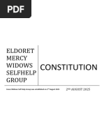NPO Constitution Template Example | PDF | Nonprofit Organization ...
