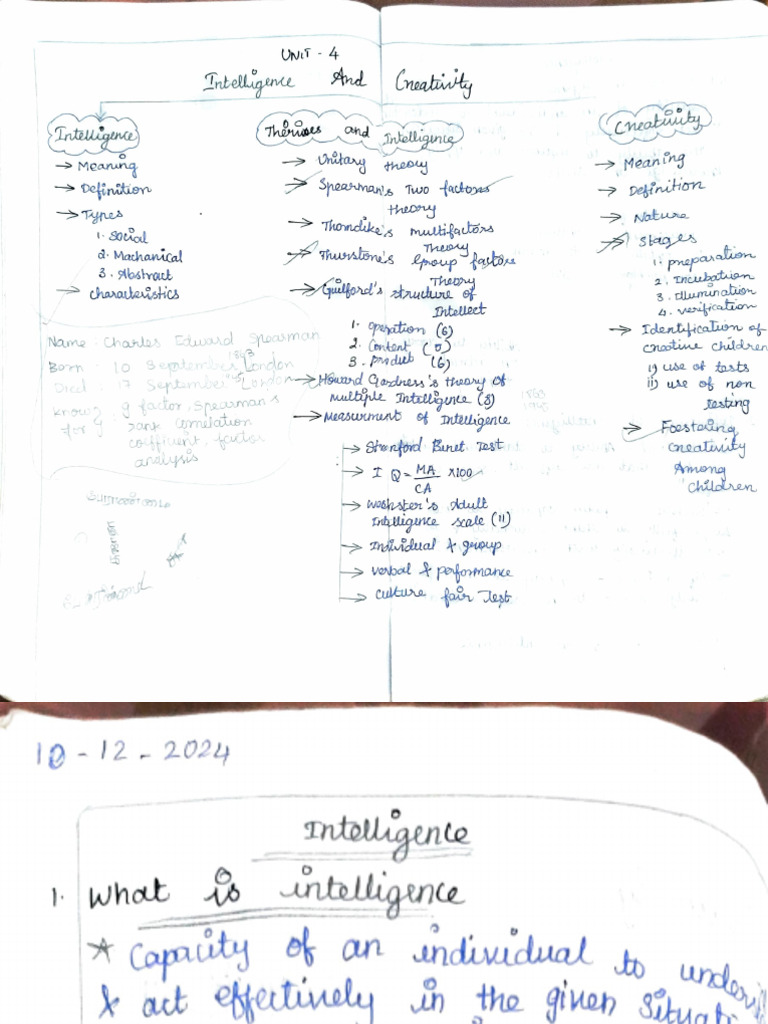 Educational Psychology Unit 4 Notes | PDF