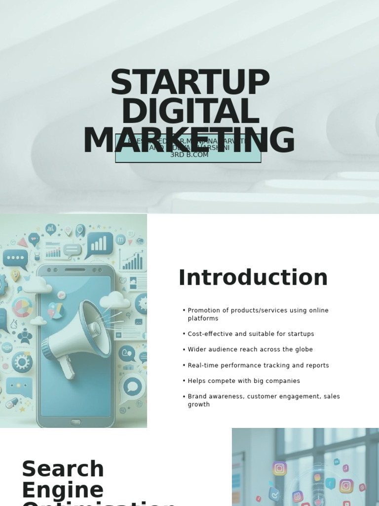 Startup Digital Marketing 20250831 112630 0000 | PDF | Search Engine ...
