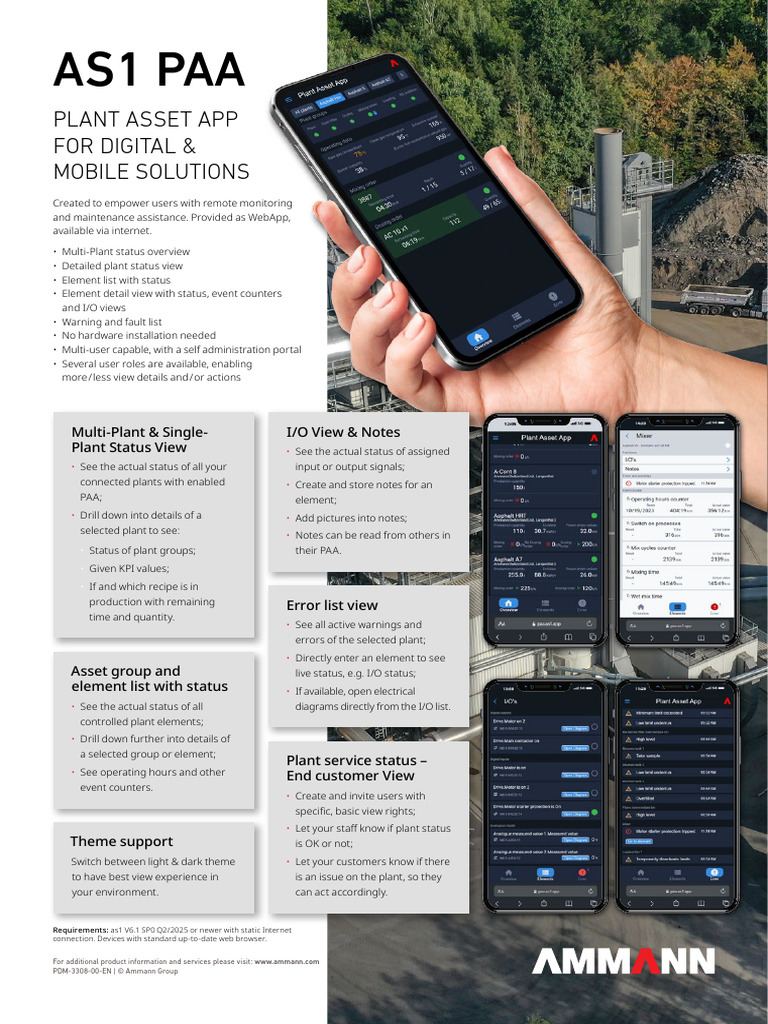 As1 Plant Asset App-Data Sheet-144dpi-210x297mm-PSS 3313 00-En | PDF | Input/Output | Digital ...