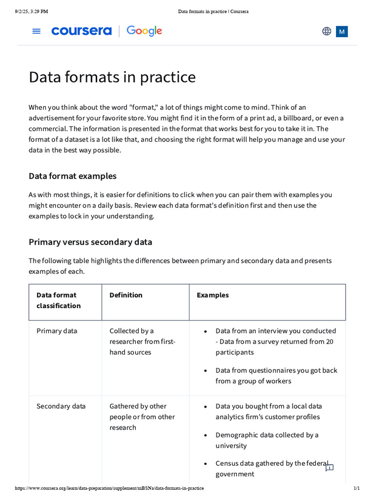 Understanding Data Formats and Types | PDF | Data | Communication