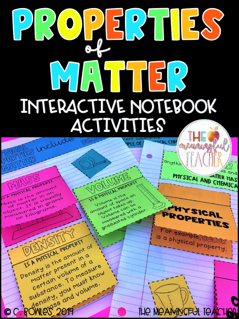 Matter Properties and Changes Guide | PDF | Volume | Mass