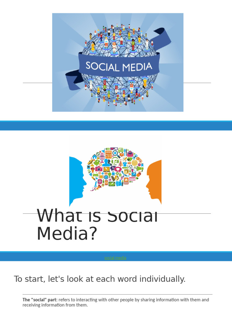 Understanding Social Media Basics | PDF | Internet | Human Communication
