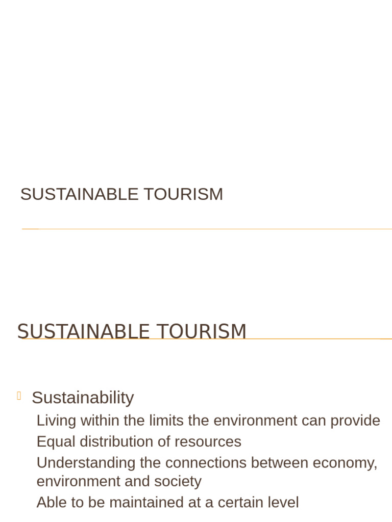 Grade 10 SLIDE SHOW | PDF | Sustainability | Tourism