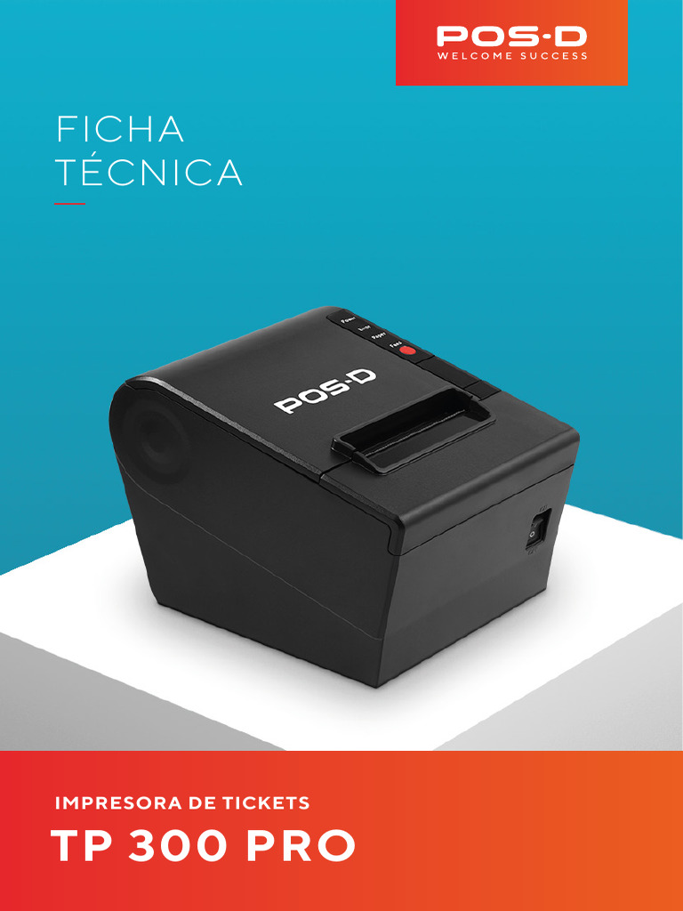 Impresora TP 300 PRO: Ficha Técnica | PDF | Impresora (Computación ...