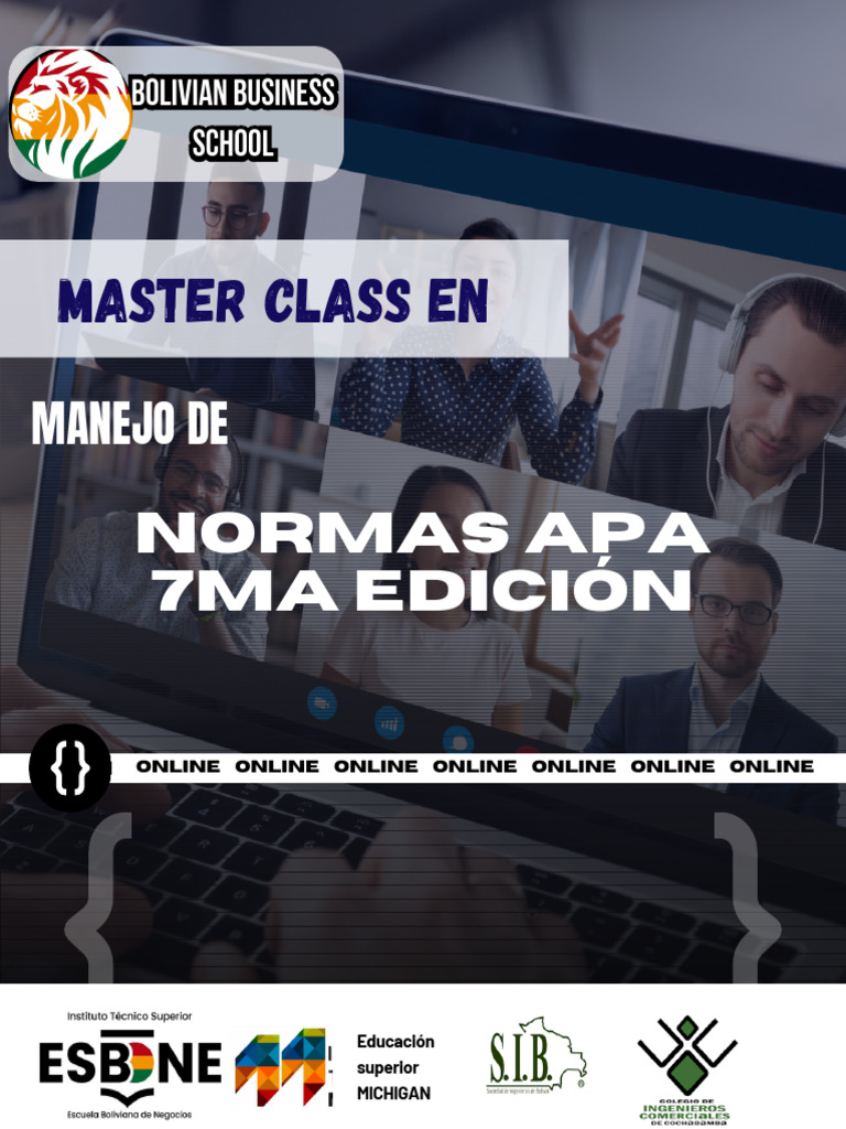 Master Class en Normas Apa | PDF