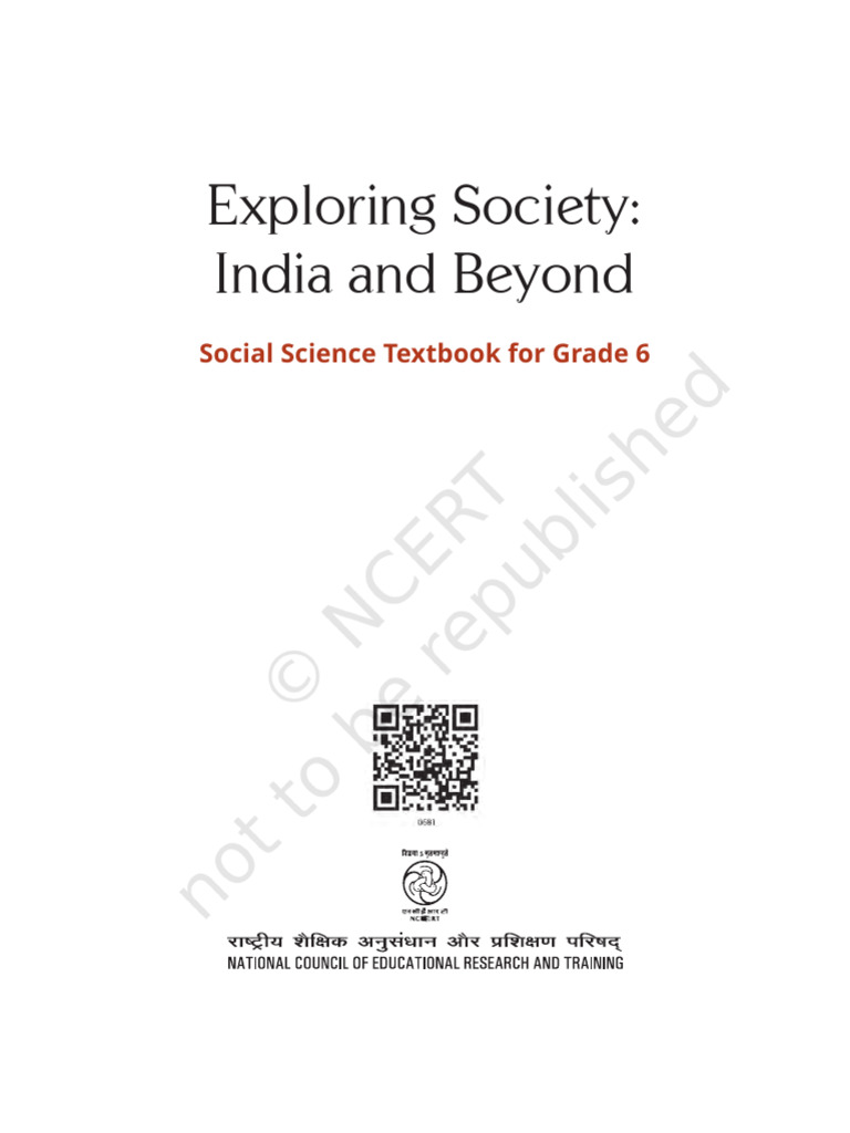 NCERT Class 6 - Social Science - Exploring Society India and Beyond ...