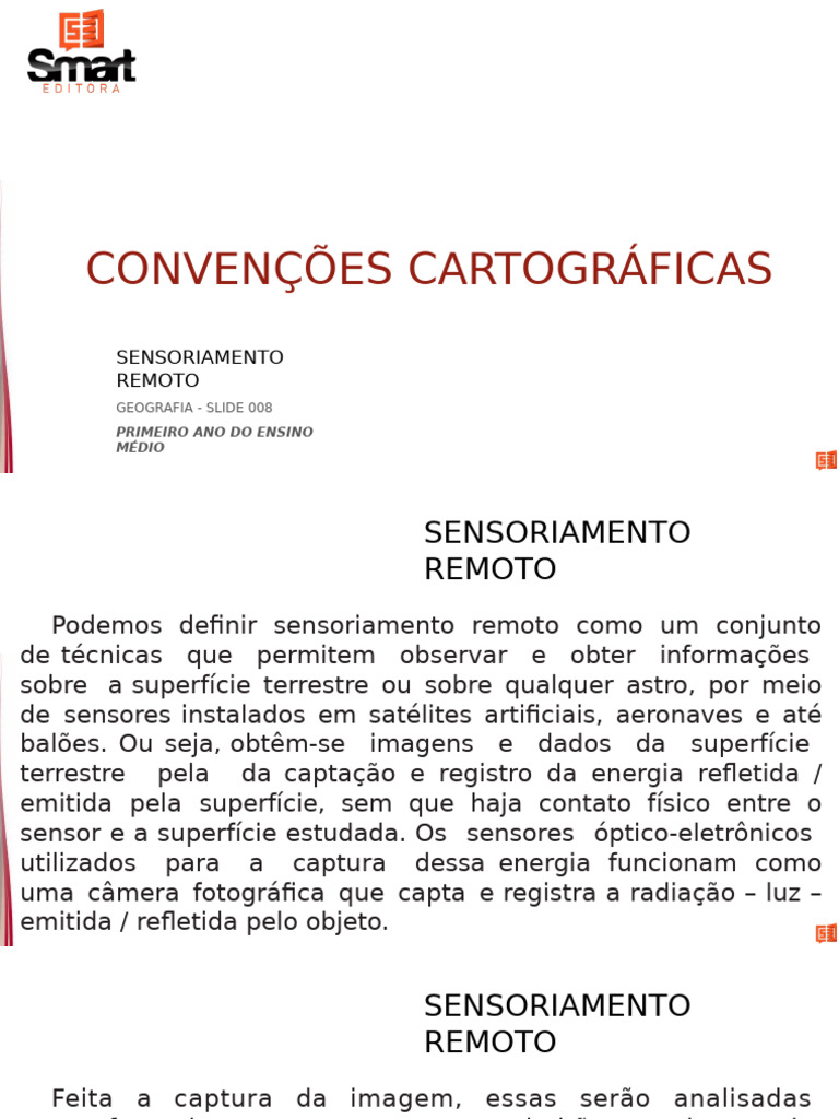 Sensoriamento Remoto: Conceitos e Aplicações | PDF | Sensoriamento remoto