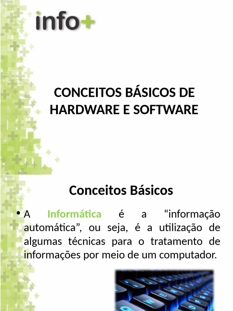 Conceito de Hardware e Software. | PDF | Hardware de computador ...