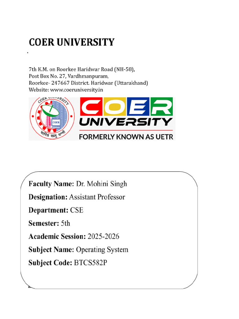 Operating Systems Lab Exercises Guide | PDF | Scheduling (Computing ...